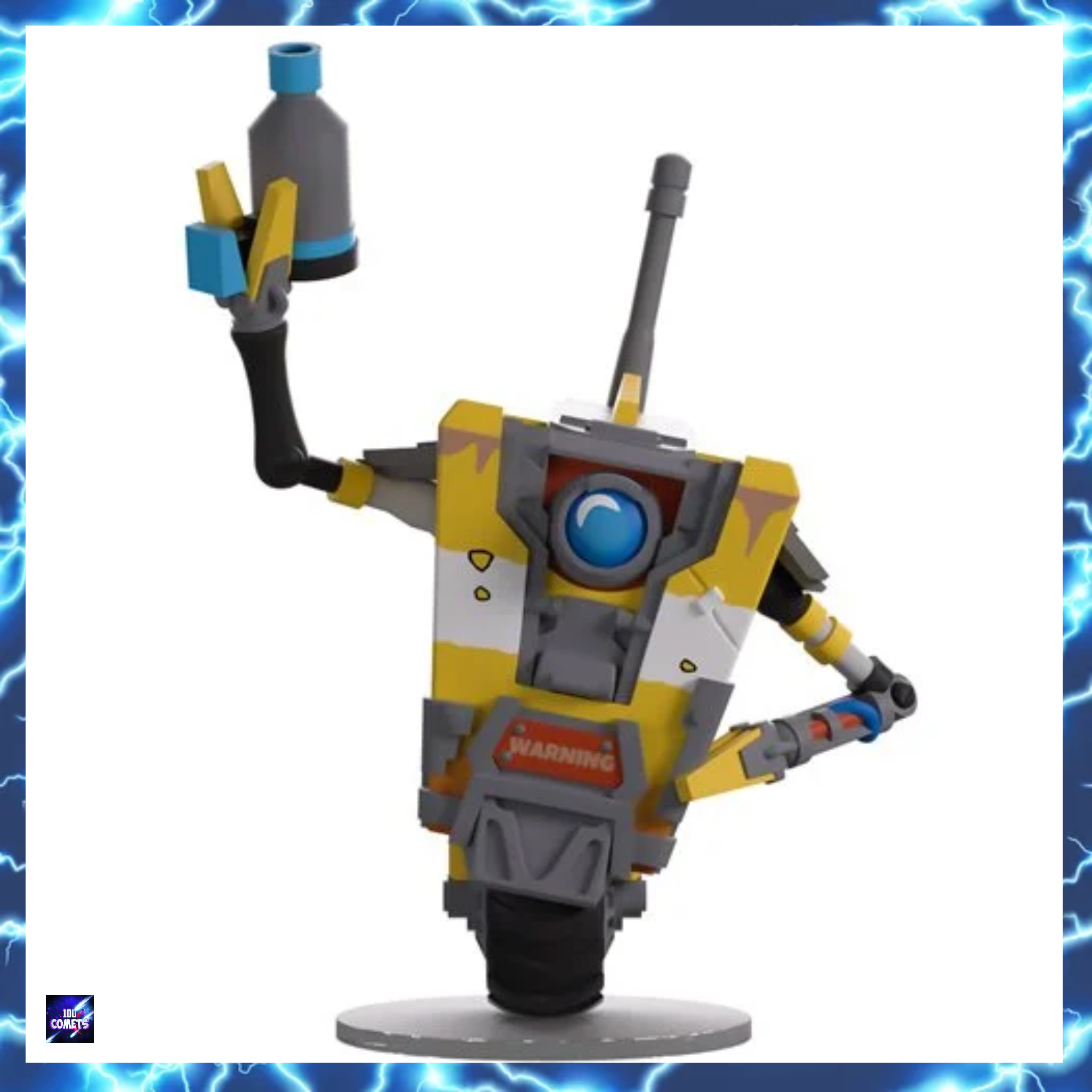 Borderlands Collection Tinker Claptrap Vinyl Figure #9 – 100Comets